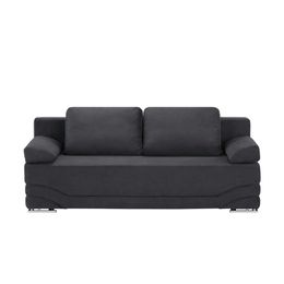 Höffner Schlafsofa Venice ¦ schwarz ¦ Maße (cm): B: 202 H: 93 T: 97