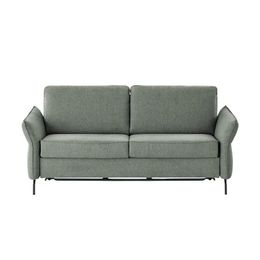 Höffner Schlafsofa mit Schlaffunktion Collin ¦ grün ¦ Maße (cm): B: 192 H: 90