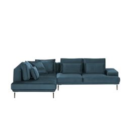 switch Ecksofa Livio ¦ blau ¦ Maße (cm): B: 293 H: 90 T: 225