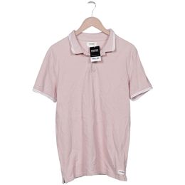 Pull&Bear Pull & Bear Herren Poloshirt, pink, Gr. 52