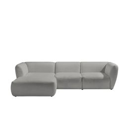 switch Ecksofa in Bouclé Candelo ¦ grau ¦ Maße (cm): B: 306 H: 75 T: