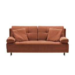 Smart Schlafsofa Celina ¦ orange ¦ Maße (cm): B: 201 H: 95 T: 108