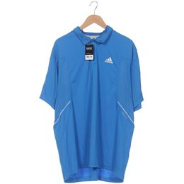 Adidas Herren Poloshirt, blau, Gr. 56