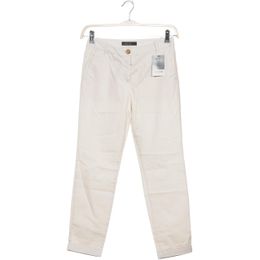 Marc Cain Damen Stoffhose, weiß, Gr. 34