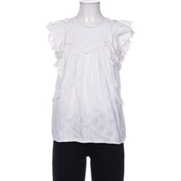 Sezane Damen Bluse, weiß, Gr. 36