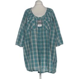 Ulla Popken Damen Bluse, türkis, Gr. 58