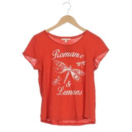 Tom Tailor Denim Damen T-Shirt, rot, Gr. 36