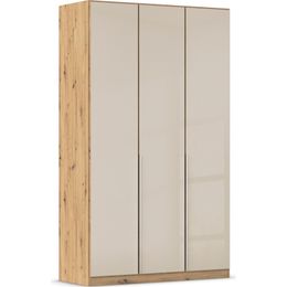 Drehtürenschrank Rauch "Kleiderschrank Kleiderschränke Schrank Garderobe AGORDO mit Glasfront" Schränke Gr. B/H/T: 136 cm x 229 cm x 54 cm, 3 St., braun (eiche artisan) durchdachte Innenausstattung, in 6 Breiten und 2 Höhen MADE IN GERMANY