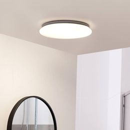 LINDBY LED-Deckenleuchte Eovi 4.000 K weiß Kunststoff 33 cm