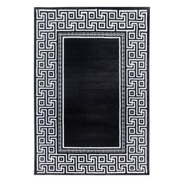 Ayyildiz Teppich, PARMA 9340, BLACK, 80 x 150 cm