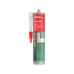 Fischer Bauklebstoff Multi MS 290ml, Dichtmasse wei&szlig;, 290ml