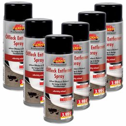 Ölfleck-Entferner-Spray 400 ml - 6er-Set