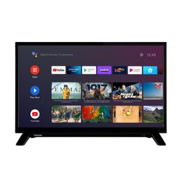 Toshiba 24WA2063DAZ 24 Zoll Fernseher / Android Smart TV (HD Ready, HDR, Triple-Tuner)