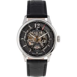 Automatikuhr Carl von Zeyten "Schramberg, CVZ0080BKS" Armbanduhren schwarz Herren Armbanduhr, Herrenuhr, Skelettuhr, Made in Germany, Mechanische Uhr