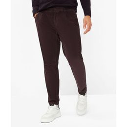 Chinohose Brax "Style TINO" Gr. 56, Normalgrößen, lila (mauve) Herren Hosen