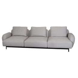 Cane-Line Aura 3-Sitzer-Sofa Aluminium