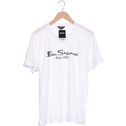 Ben Sherman Herren T-Shirt, weiß, Gr. 54