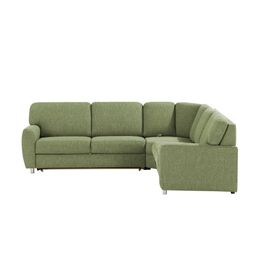 Smart Ecksofa Valencia ¦ grün ¦ Maße (cm): B: 270 H: 90 T: 240