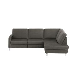 Max Schelling Ecksofa Maximum Plus ¦ grau ¦ Maße (cm): B: 257 H: 89