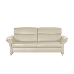 meinSofa Einzelsofa Leder Manon ¦ beige ¦ Maße (cm): B: 228 T: 92