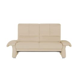 himolla Ledersofa 6001 ¦ beige ¦ Maße (cm): B: 173 H: 102 T: 86