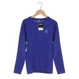 Odlo Damen Langarmshirt, blau, Gr. 42