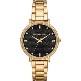 Quarzuhr Michael Kors "MK4593,PYPER" Armbanduhren goldfarben Damen Armbanduhr, Damenuhr