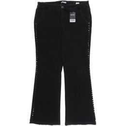 sheego Damen Jeans, schwarz, Gr. 46