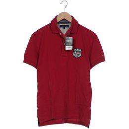 Tommy Hilfiger Herren Poloshirt, rot, Gr. 48