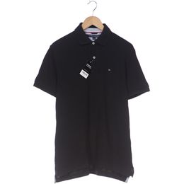 Tommy Hilfiger Herren Poloshirt, schwarz, Gr. 48