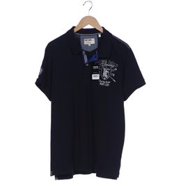 CAMP DAVID Herren Poloshirt, marineblau, Gr. 54