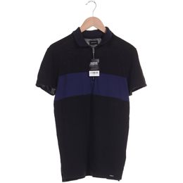 Diesel Herren Poloshirt, schwarz, Gr. 48