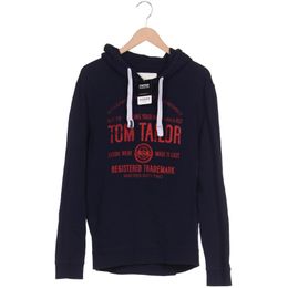 Tom Tailor Herren Kapuzenpullover, marineblau, Gr. 54