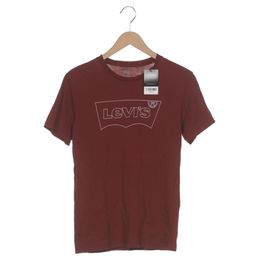 Levi's Levis Herren T-Shirt, bordeaux, Gr. 46