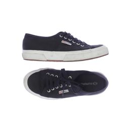 Superga Damen Sneakers, schwarz, Gr. 39