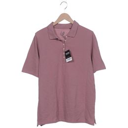 Ulla Popken Damen Poloshirt, pink, Gr. 42