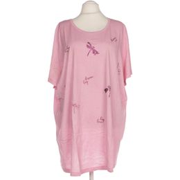 Ulla Popken Damen T-Shirt, pink, Gr. 58