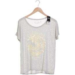 FROG BOX Frogbox Damen T-Shirt, grau, Gr. 38