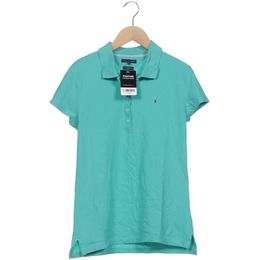 Tommy Hilfiger Damen Poloshirt, blau, Gr. 38