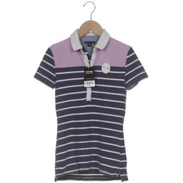 Tommy Hilfiger Damen Poloshirt, marineblau, Gr. 34