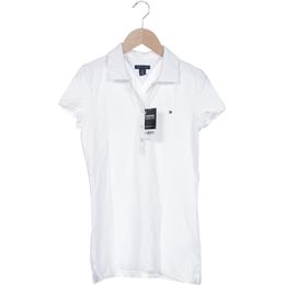 Tommy Hilfiger Damen Poloshirt, weiß, Gr. 34