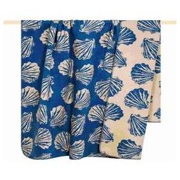 Pad Tagesdecke SHELL Blue 150x200cm K40-1520-S