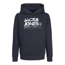 Jack & Jones Mini Sweatshirt 'JJLuke' Jungen Gr&ouml;&szlig;e 128 navy / hellblau / hellgrau / offwhite