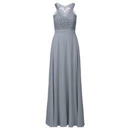 Kraimod Abendkleid Damen Gr&ouml;&szlig;e 36 rauchblau Winterkleid