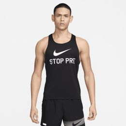 Nike Fast Run Energy Lauf-Singlet für Herren - Schwarz