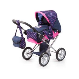 BAYER DESIGN Doll's Pram City Star - Blue/Pink (13654AA)