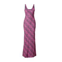 Nasty Gal Kleid Damen Gr&ouml;&szlig;e 36 graphit / pink Winterkleid