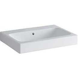 Geberit iCon Waschtisch 124063000 60 x 48,5 cm, weiss, ohne Hahnloch, mit Überlauf