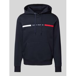 Tommy Hilfiger Hoodie mit Label-Stitching