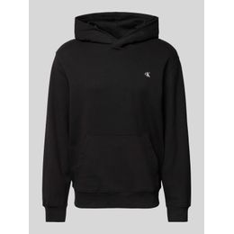 Calvin Klein Jeans Hoodie mit Logo-Print und Känguru-Tasche